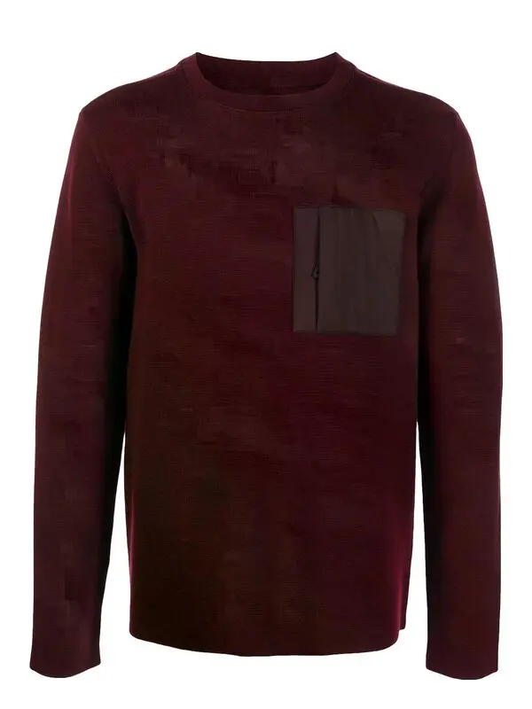 Aztech Mountain Virgin Wool Sweater - Red