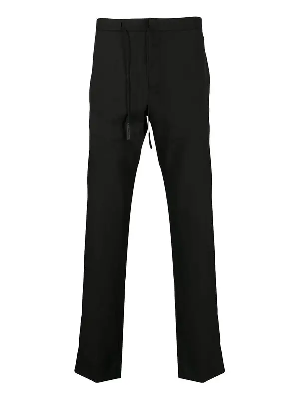 MAISON MARGIELA Four-stitch Detail Tailored Trousers - Black