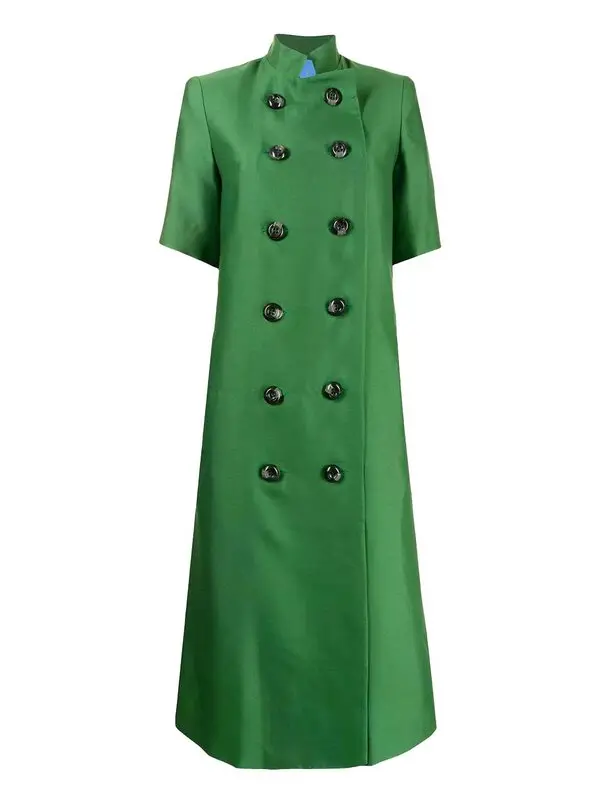 MACGRAW Temperate Long Blazer - Green