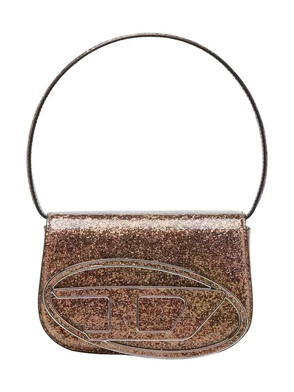 DIESEL® 1dr Glitter Shoulder Bag - Brown