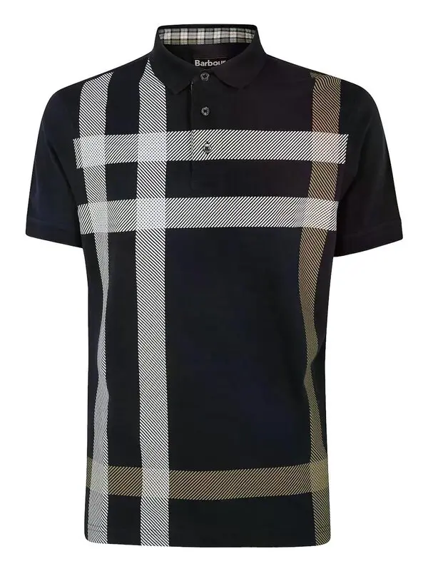 Barbour Checkered Polo Shirt - Blue