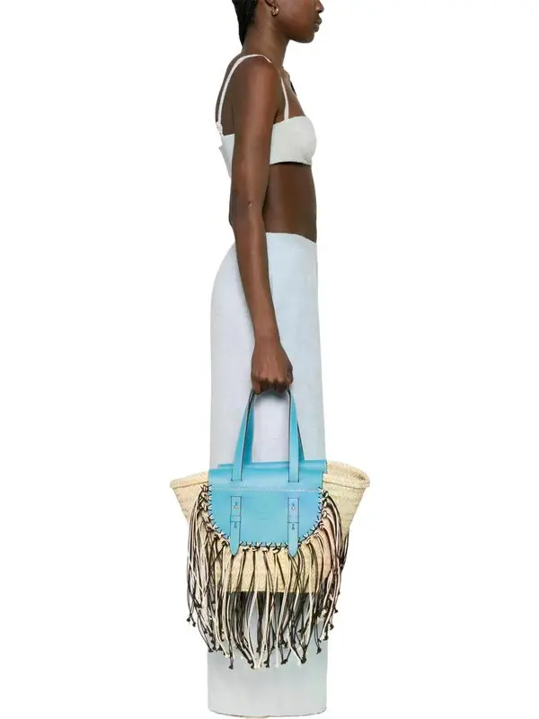 CUBA LAB Tropicana Capri Tote Bag - Neutrals