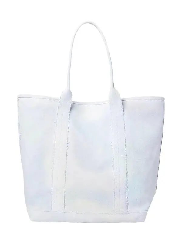 Guess Logo-appliqué Tote Bag - Blue
