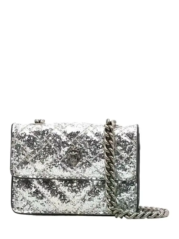 Kurt Geiger Kensington Quilted Wallet-on-chain - Silver