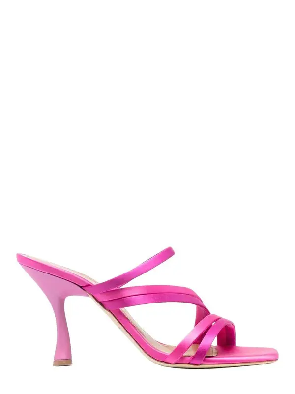 MALONE SOULIERS 100mm Sculptural Heel Sandals - Pink