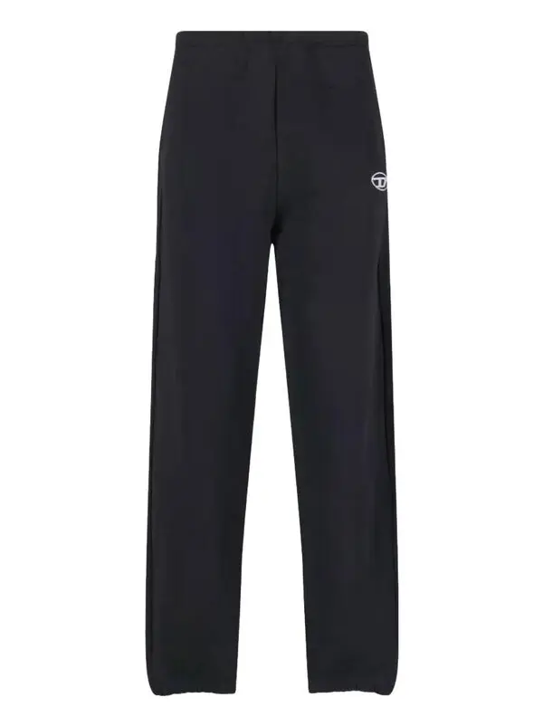 DIESEL® Elasticated Waistband Track Pants - Black