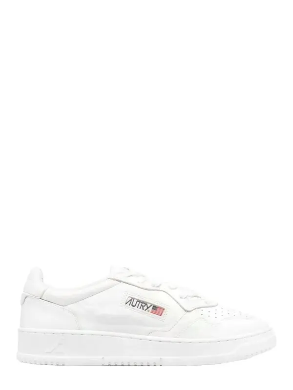 AUTRY Medalist Leather Sneakers - White