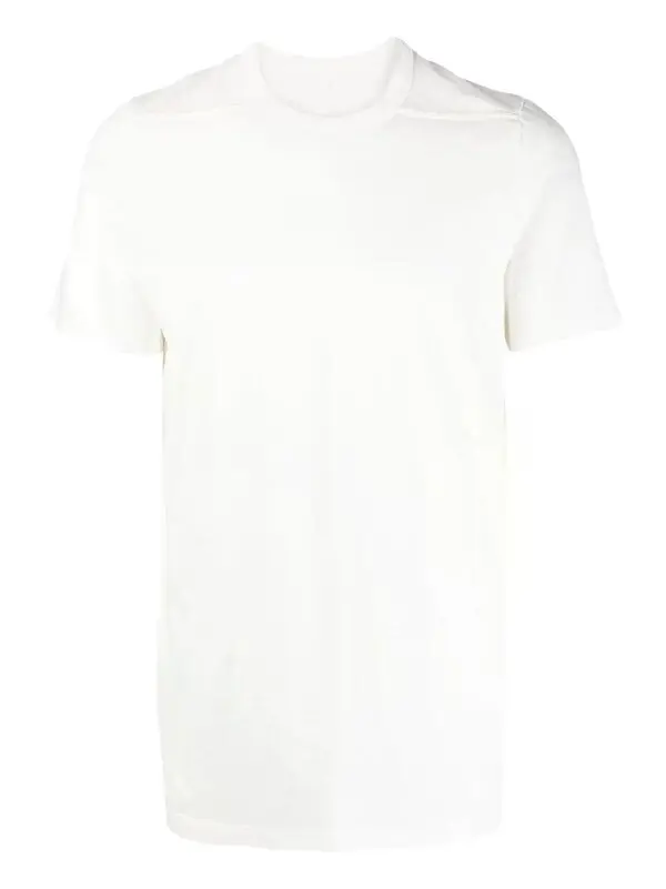 Rick Owens Plain Cotton T-shirt - White