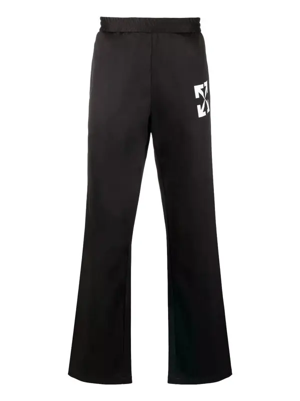 Off-White Arrows-motif Track Pants - Black