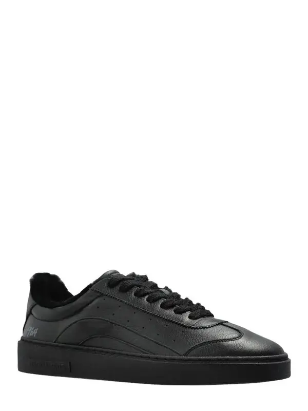Dsquared2 Rider Leather Low-top Sneakers - Black