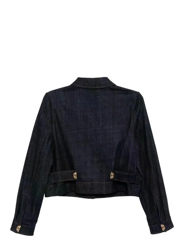 Elie Saab Embellished Denim Jacket - Brown