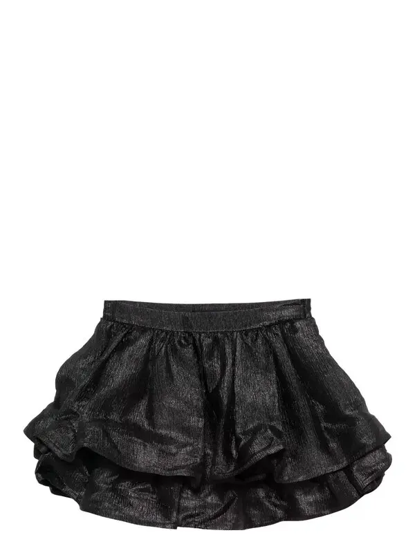 JUUN.J Bubble-shape Mini Skirt - Black