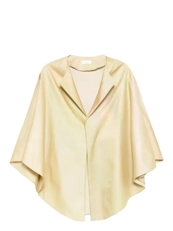 RUOHAN Buru Cape Top - Neutrals