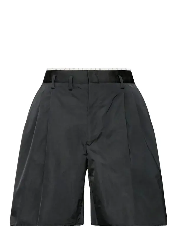 MAISON MARGIELA Tailored Shorts With Dart Detailing - Black