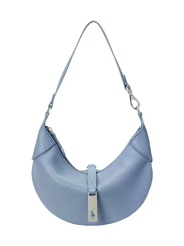 Polo Ralph Lauren Suede Shoulder Bag - Blue