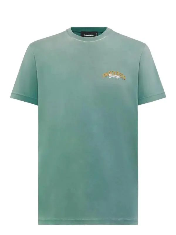 Dsquared2 Cool Fit Heritage Logo-print T-shirt - Green