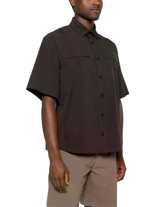 ROA Dot Air Shirt - Brown