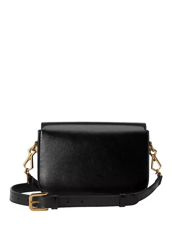 Gucci Mini Horsebit 1955 Shoulder Bag - Black