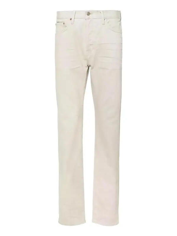 TOM FORD Mid-rise Slim-fit Jeans - Neutrals