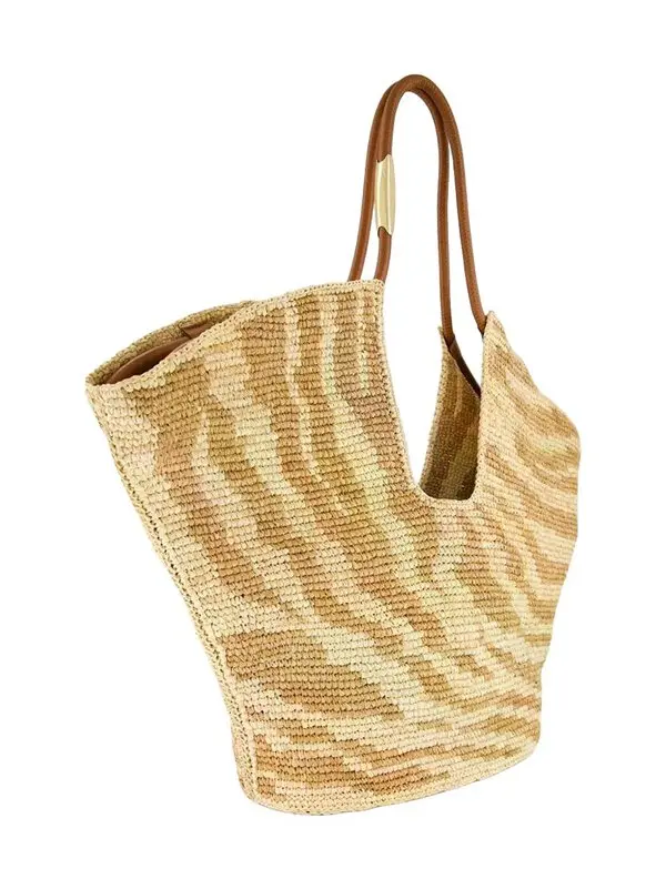 Zimmermann Large Woven Tote Bag - Neutrals