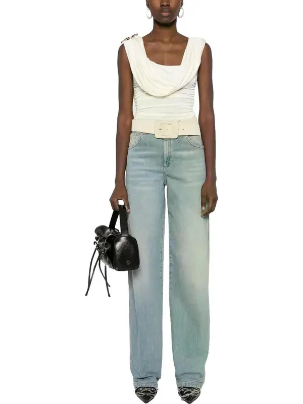 Blumarine Wide-leg Jeans - Blue