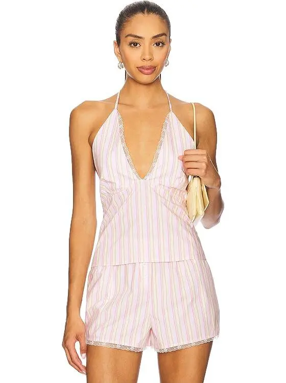 LOVERS AND FRIENDS Sylvie Top - Blush