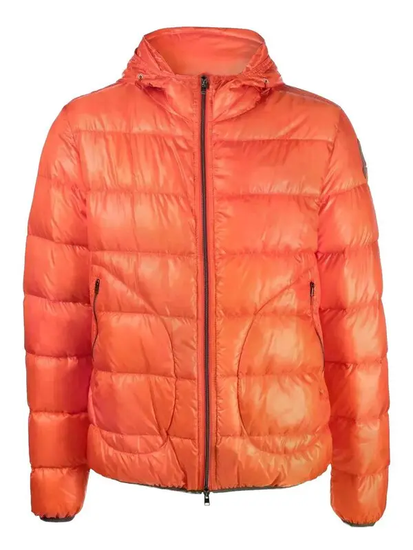 Herno Zipped Padded Jacket - Orange