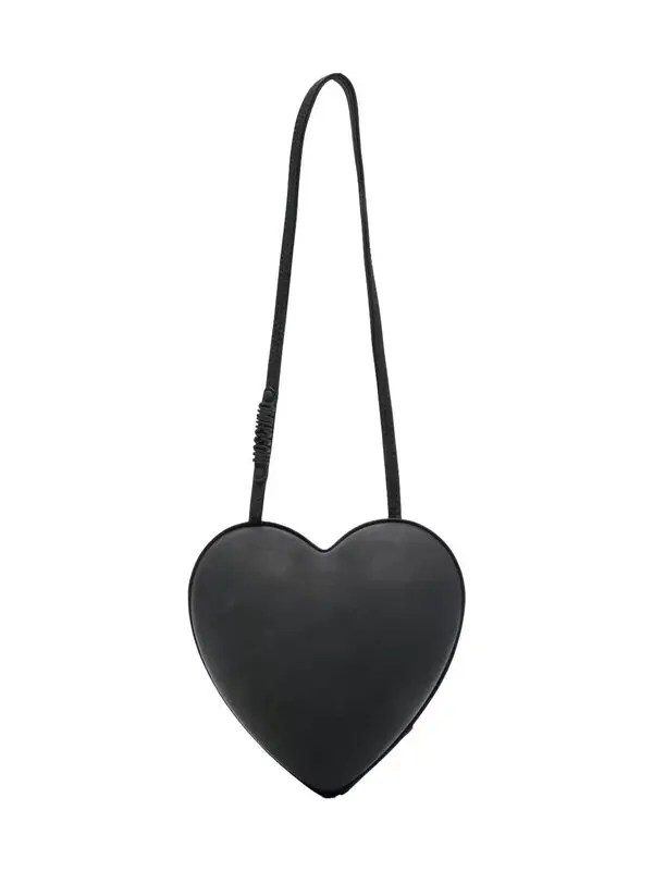 Moschino Heartbeat Shoulder Bag - Black