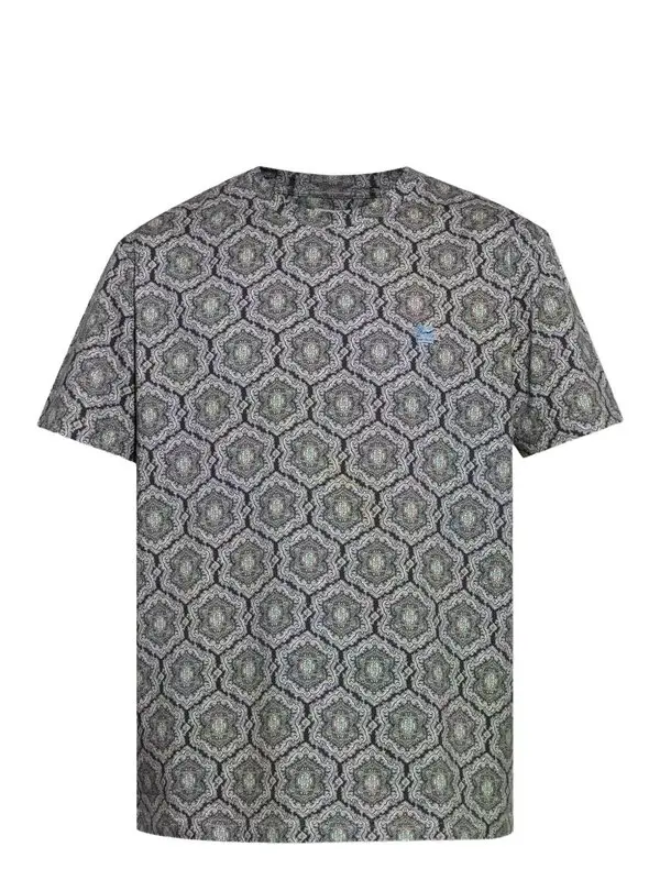 Etro Patterned Short-sleeve T-shirt - Blue
