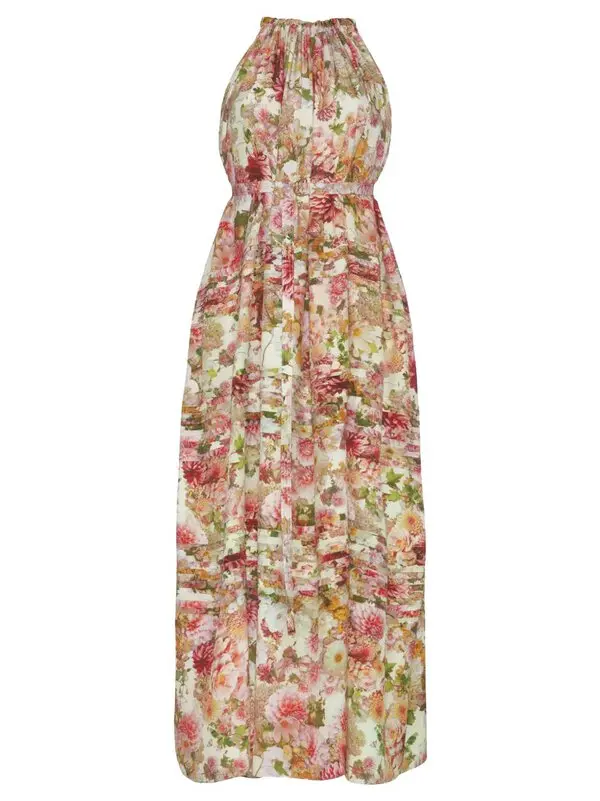 Adam Lippes Sabine Crepe-de-chine Shift Dress - White