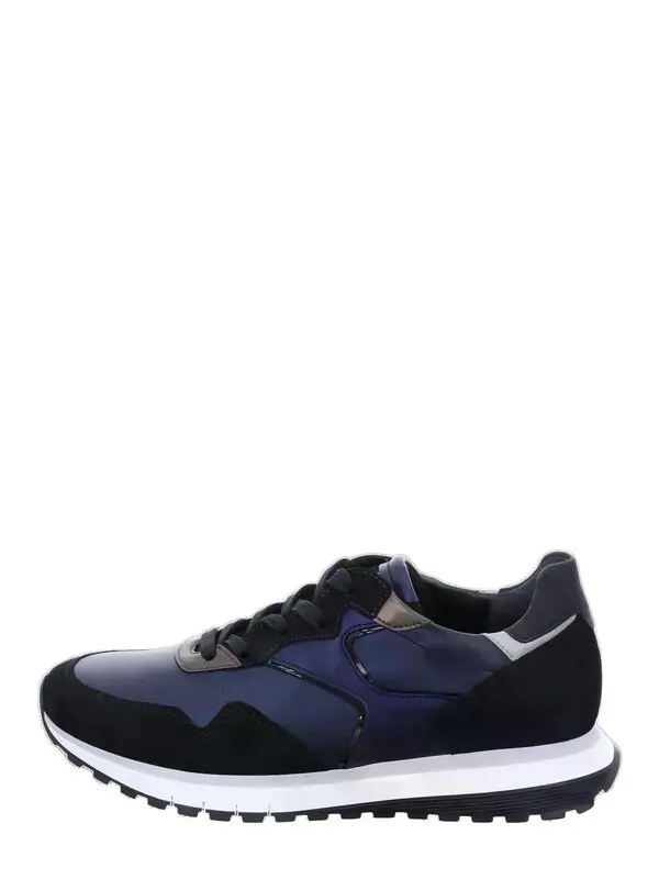 Gabor Panelled Lace-up Sneakers - Blue