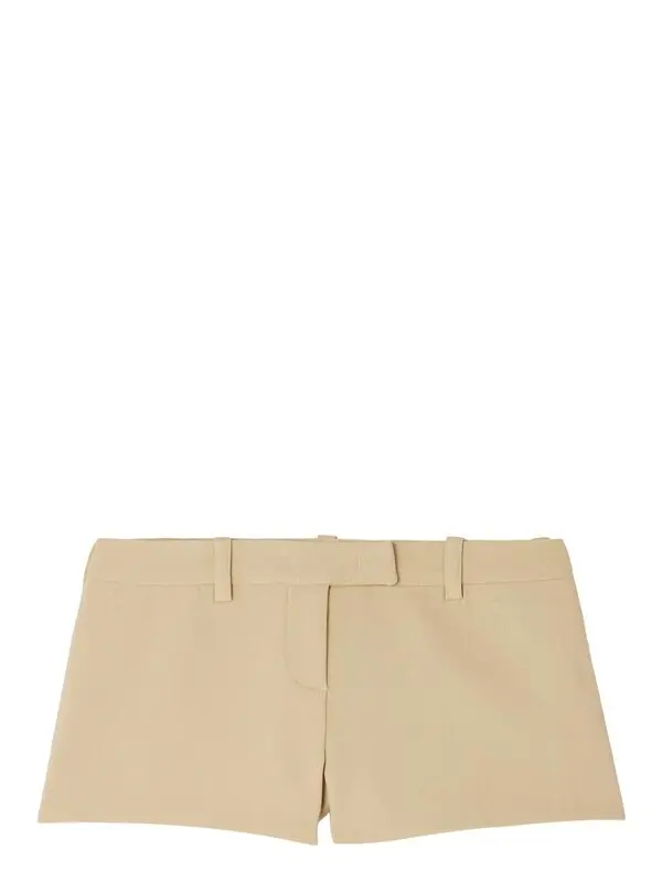 THE FRANKIE SHOP Roma Woven Shorts - Neutrals