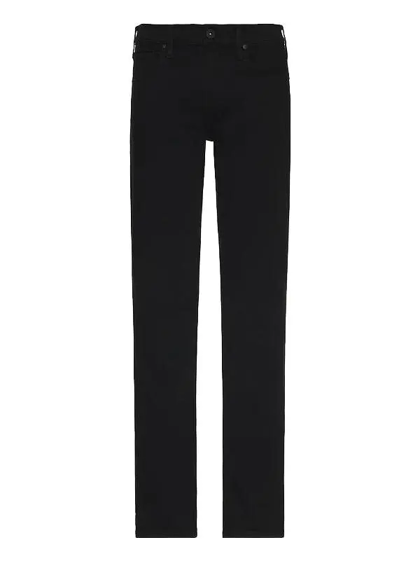 Paige Normandie Straight Leg Jeans - Black