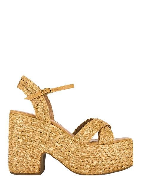Raye Wallis Platform Sandals - Neutral