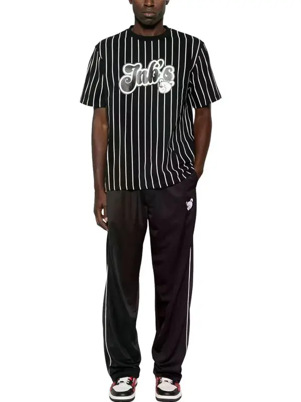 INBETWEENERS Logo-appliqué Track Pants - Black