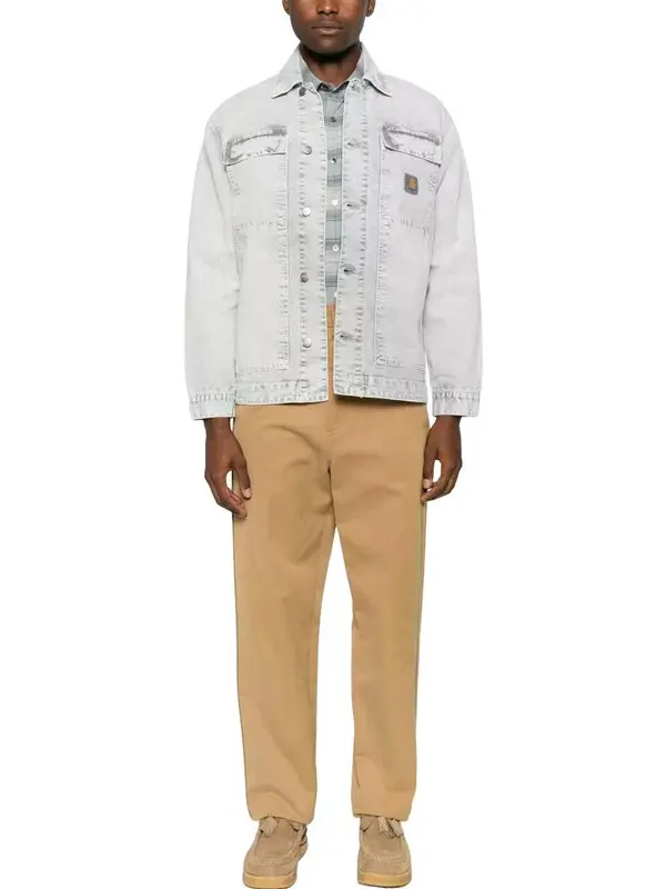 Carhartt Work In Progress Denim Jacket - Grey