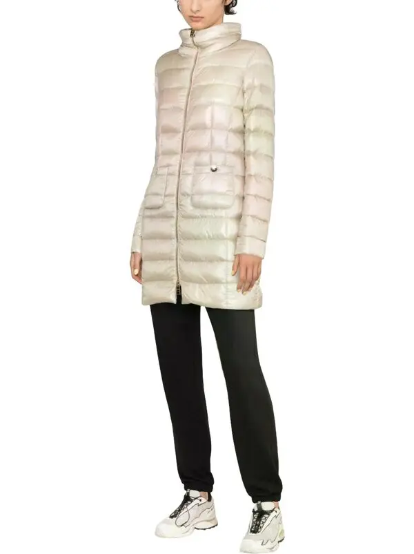 Herno Maria Quilted Coat - Neutrals