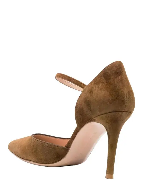 GIANVITO ROSSI 85mm Kelley Pumps - Brown