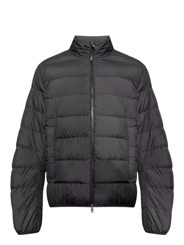 Moncler Hooded Padded Jacket - Black