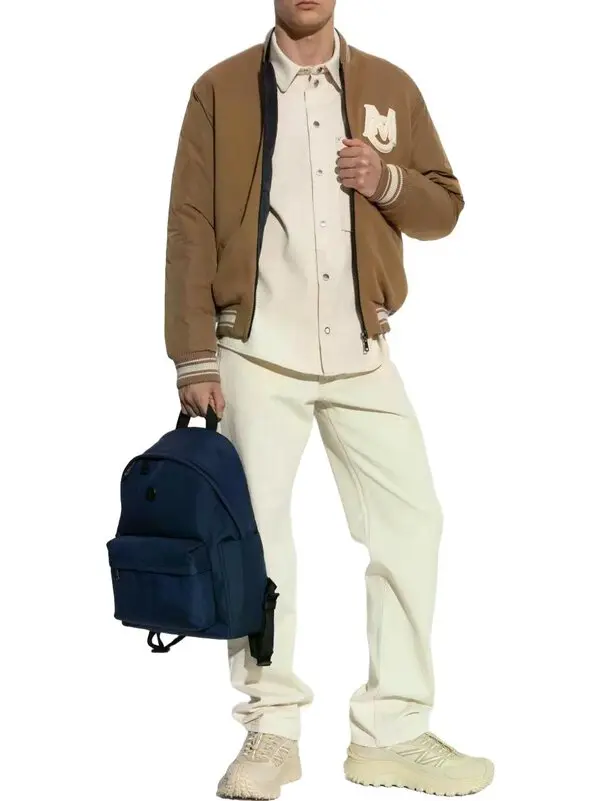 Moncler Long Sleeve Shirt - Neutrals