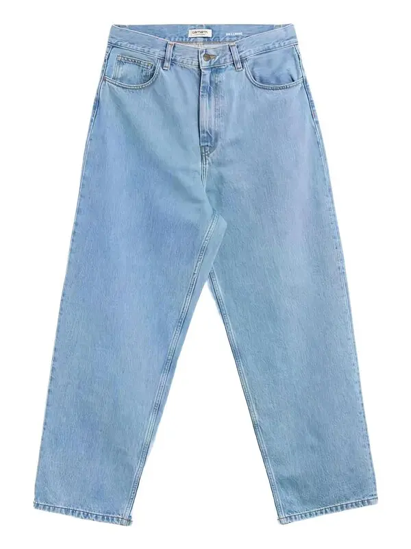 Carhartt Work In Progress Logo-patch Jeans - Blue