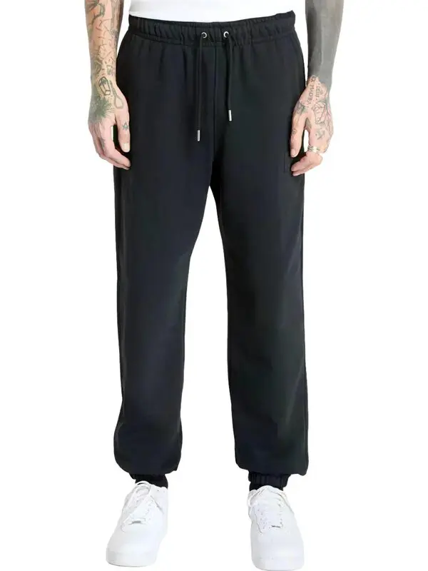 JORDAN Cotton Track Pants - Black