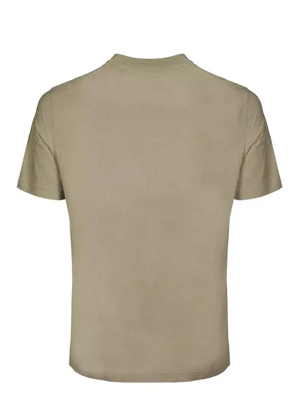 FILIPPO DE LAURENTIIS Cotton T-shirt - Neutrals