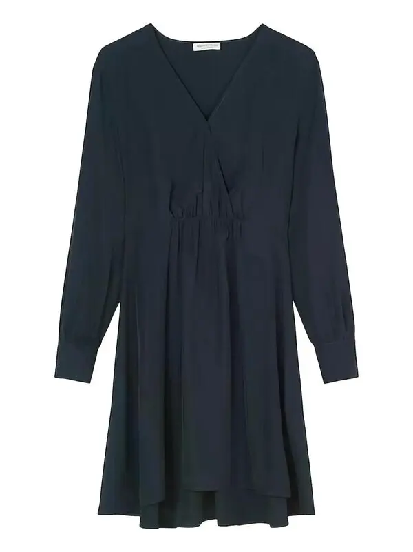 Marc O'polo V-neck Long-sleeve Dress - Blue