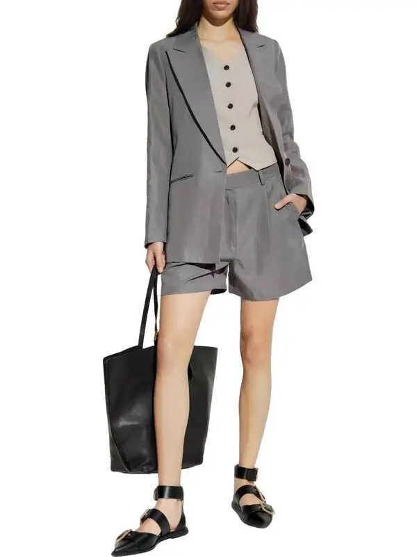 ALLSAINTS Averie Tailored Blazer - Grey