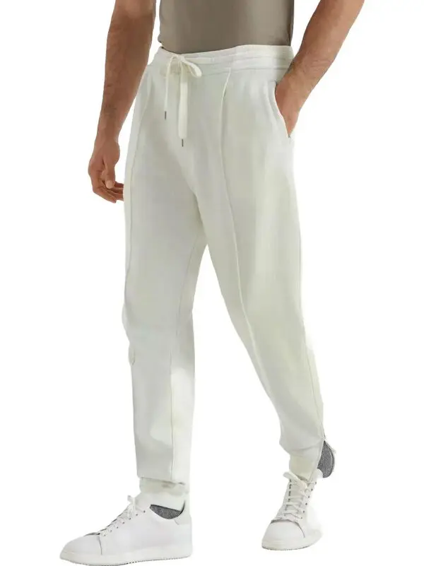 Brunello Cucinelli Drawstring Track Pants - Neutrals