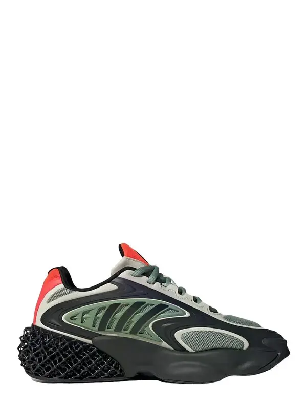 Adidas 4d Krazed /army Green/red Sneakers - Black