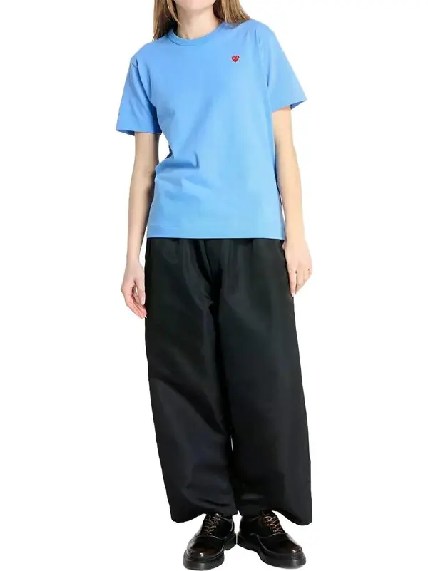 Play Comme Des Garcon Heart Logo T-shirt - Blue