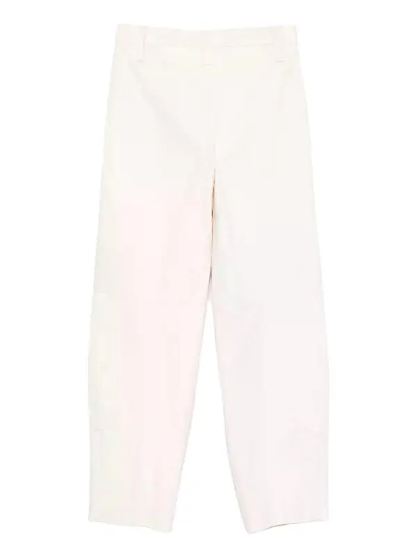SEMICOUTURE Cotton Trousers - White
