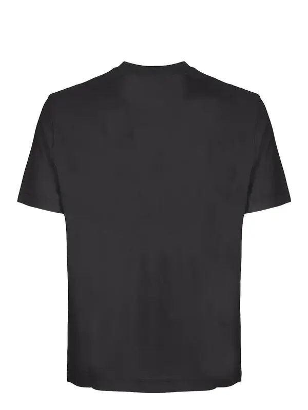 FILIPPO DE LAURENTIIS Cotton T-shirt - Black